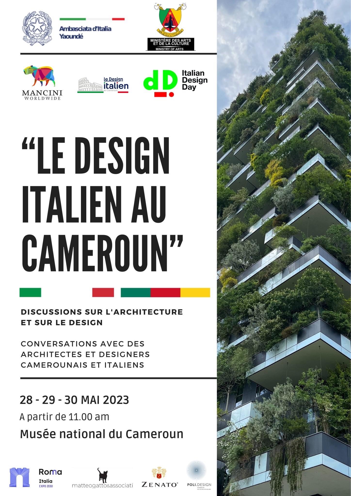 IL DESIGN ITALIANO IN CAMERUN: CONVERSAZIONI DAL 28 AL 30 MAGGIO 2023 ...